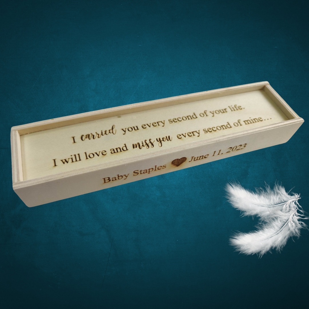 Miscarriage, Baby Loss Keepsake, Stillborn Sympathy Gift, Memorial Box ...