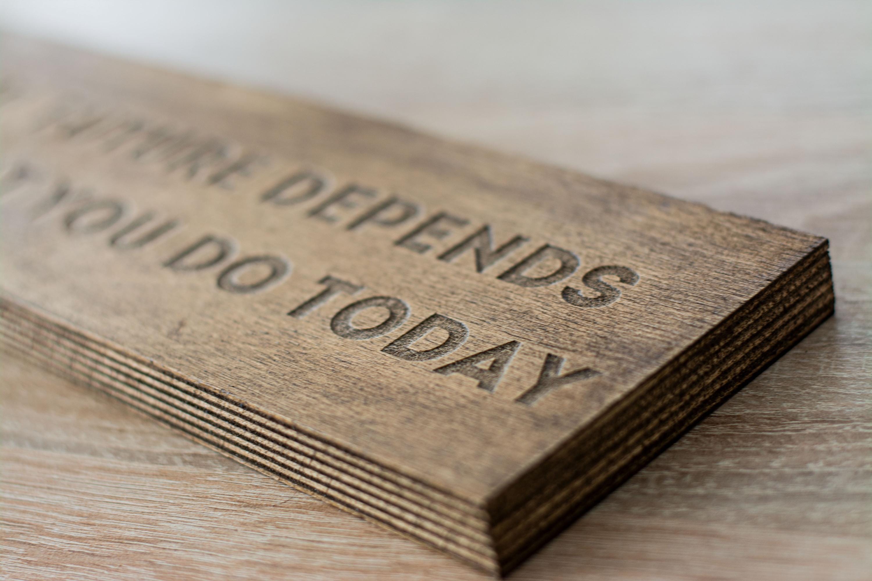 Personalized Wooden Sign | Motivational & Inspirational Quote for a ...
