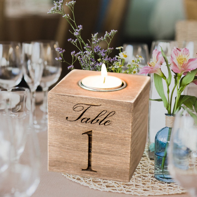 Table Number Stands - Etsy