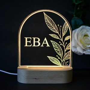 Personalized Led Light, Led Lamp for Kids, Custom Led Light for Her ...