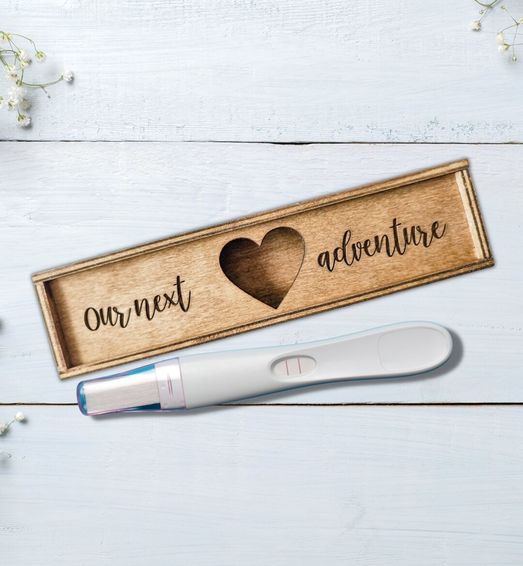 Baby Announcement Box Pregnancy Reveal Box Pregnancy Test - Etsy