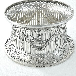 Antique Irish Silver Potato Ring 1916 - Etsy