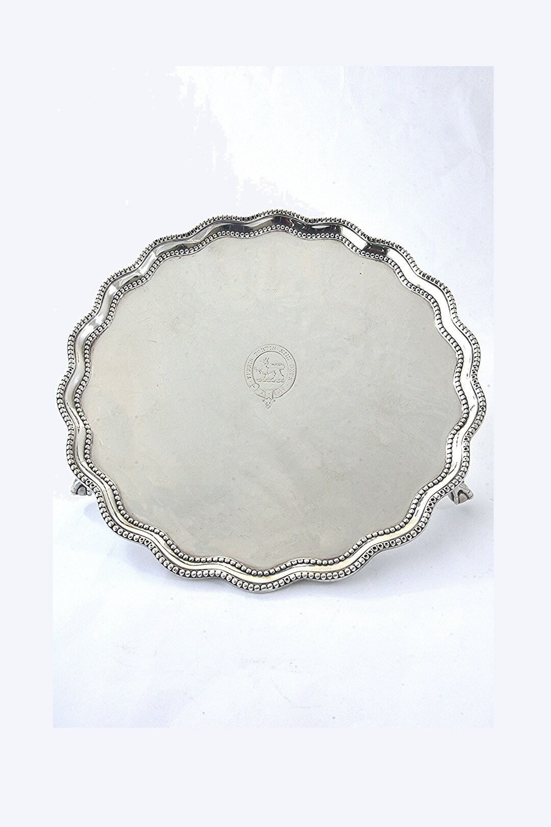 Victorian Silver Salver 1870 - Etsy