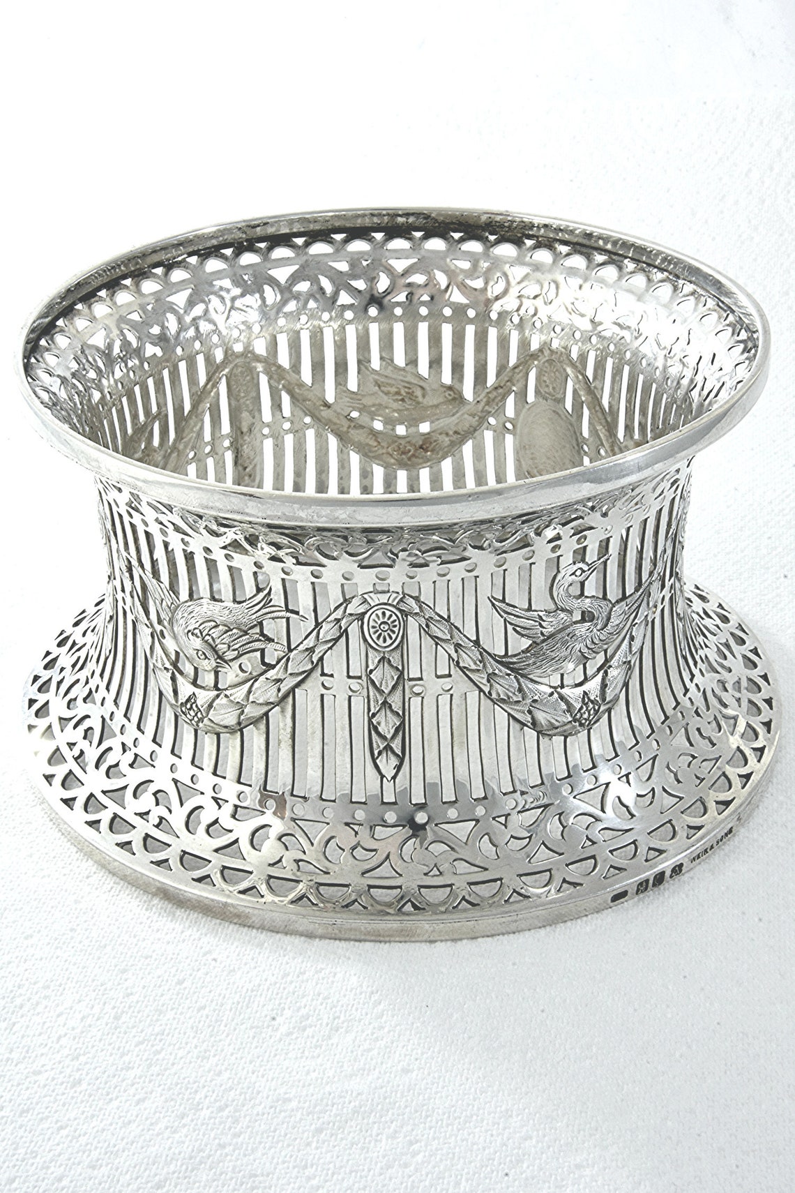 Antique Irish Silver Potato Ring 1916 - Etsy