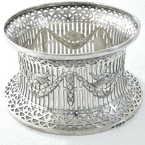 Antique Irish Silver Potato Ring 1916 - Etsy