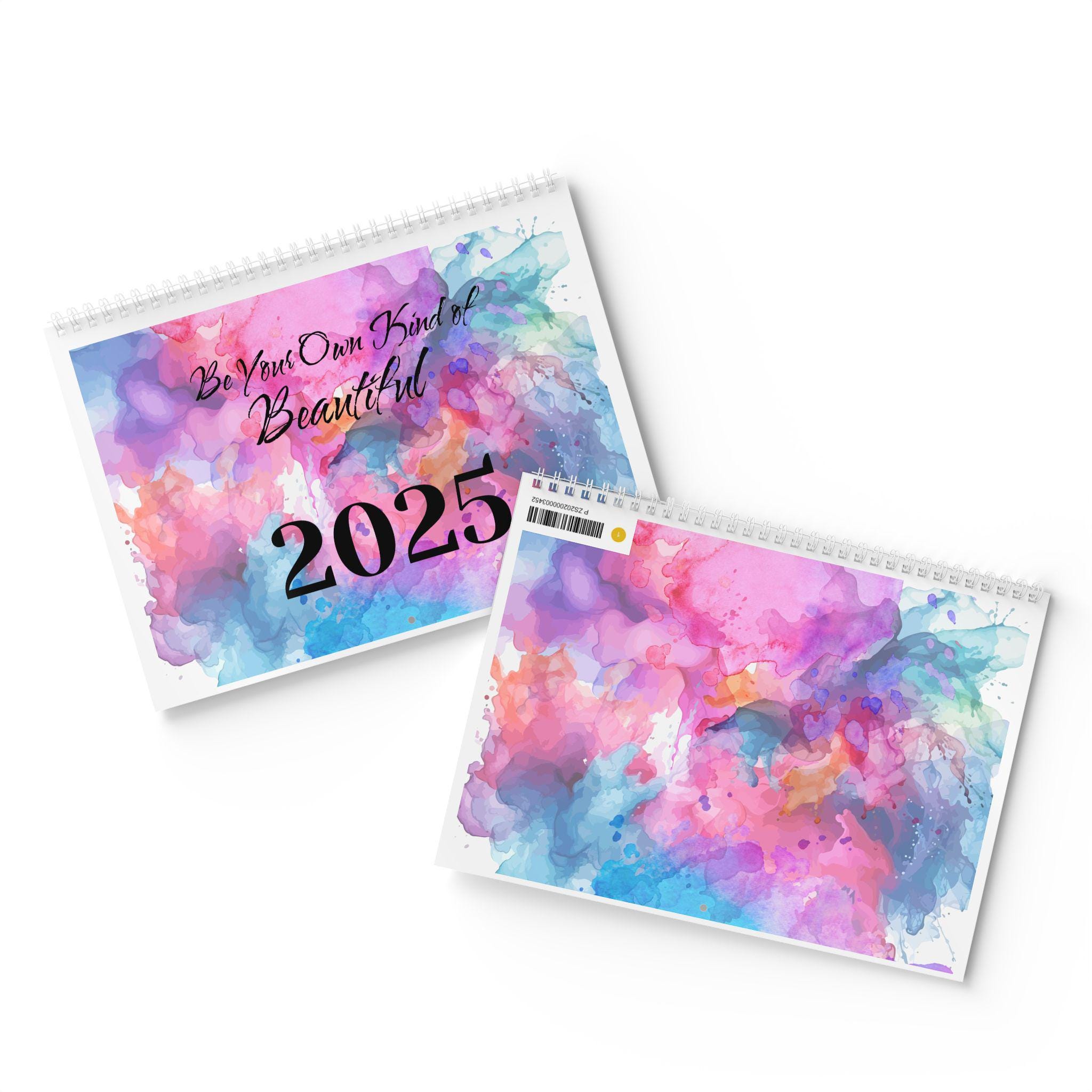 2025 Funny Whimsical Wall Calendar, Cute Yearly Planner, Unique Office ...
