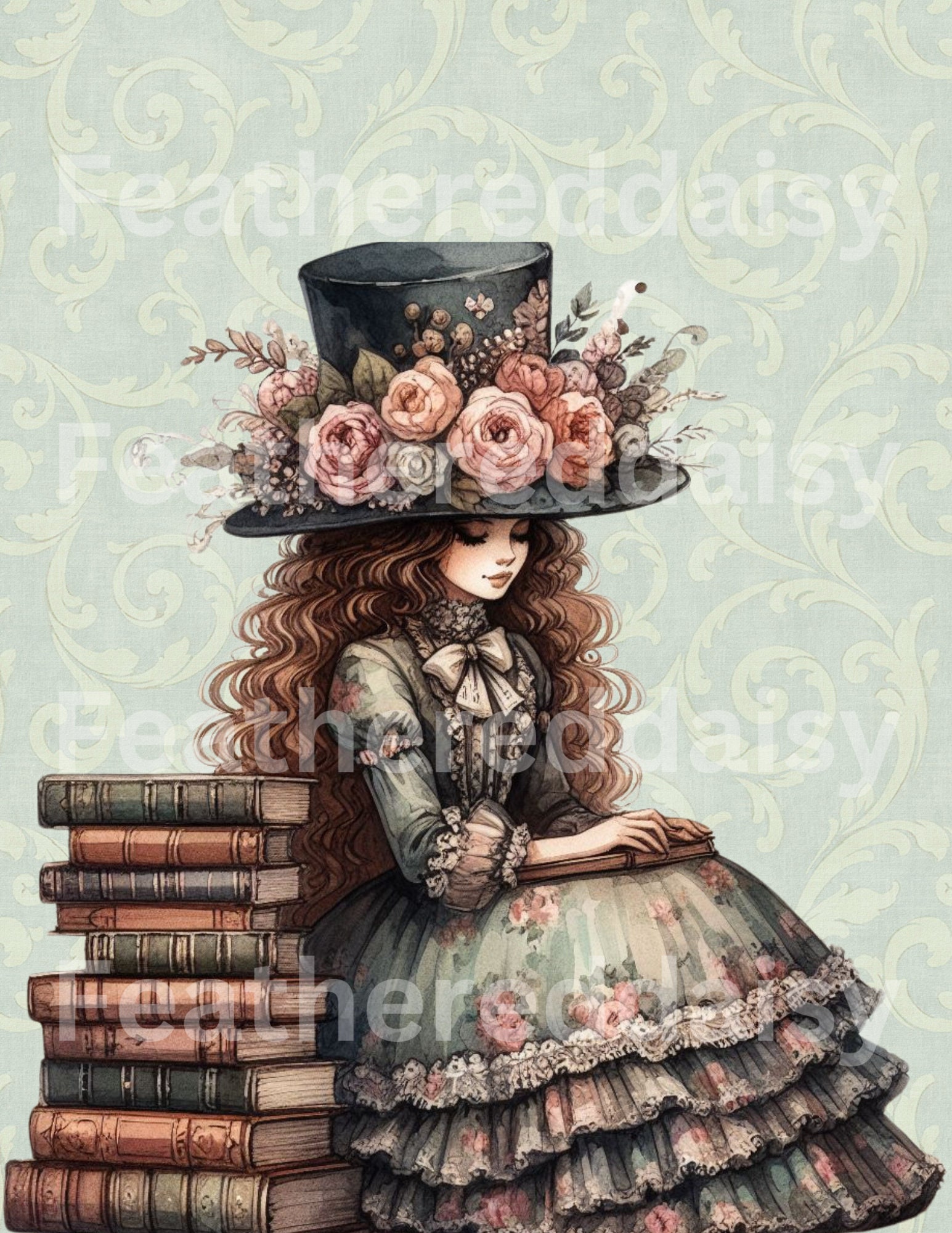 Beautiful Steampunk Vintage Ladies, Digital Prints - Etsy