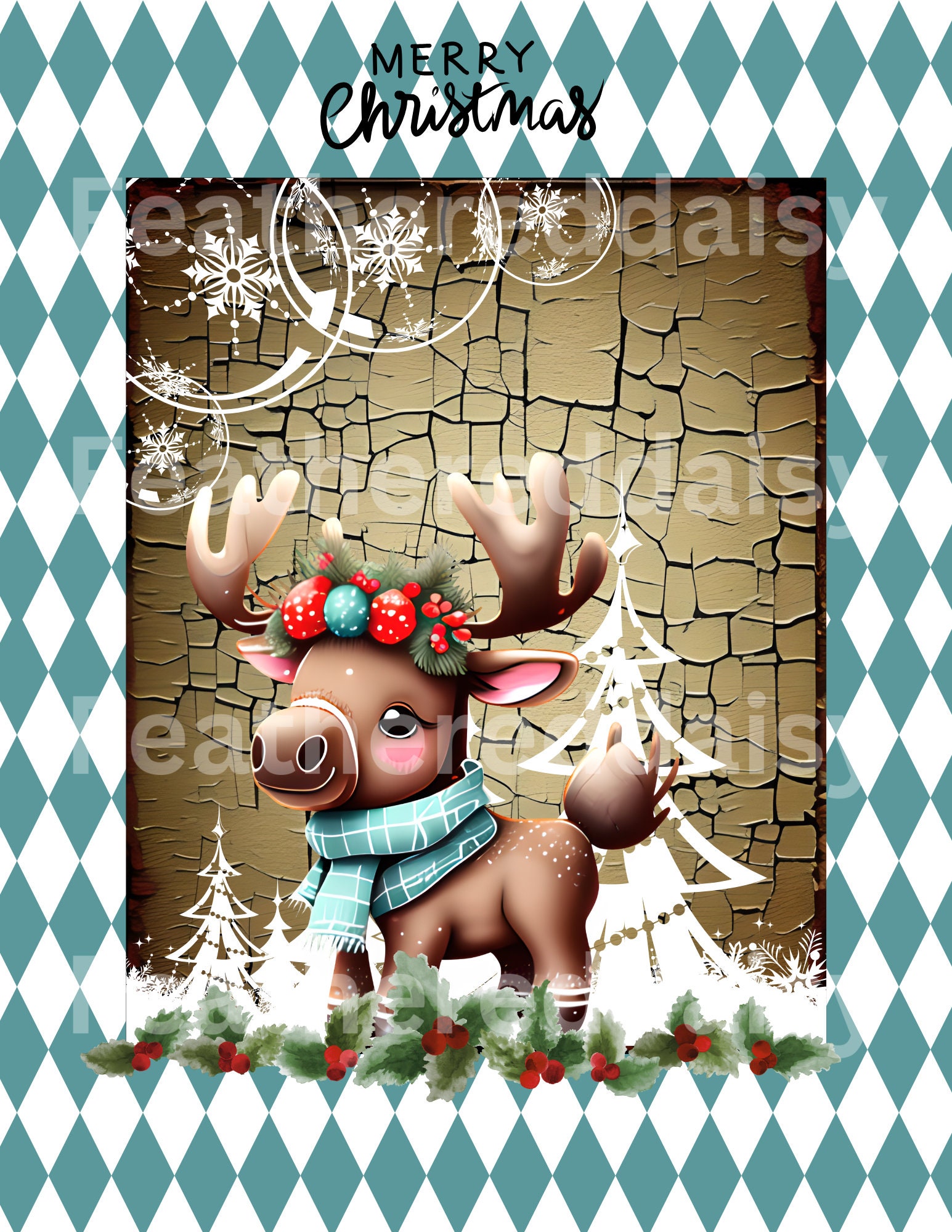 Digital Clip Art Digital Christmas Paper Bright Christmas - Etsy