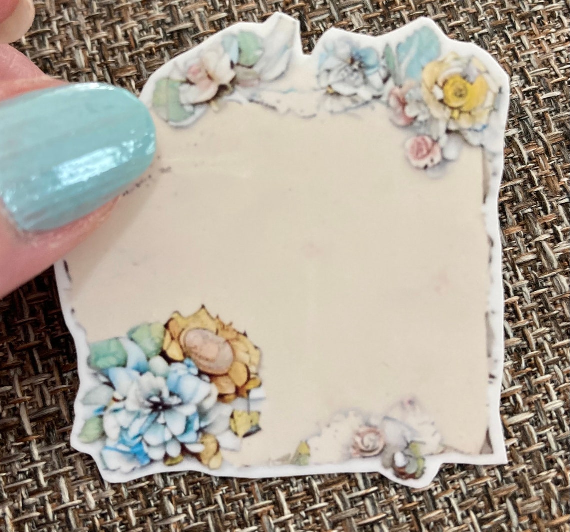 Shabby Chic Stickers, Vintage Stickers, Cottage Stickers, Rose Stickers ...