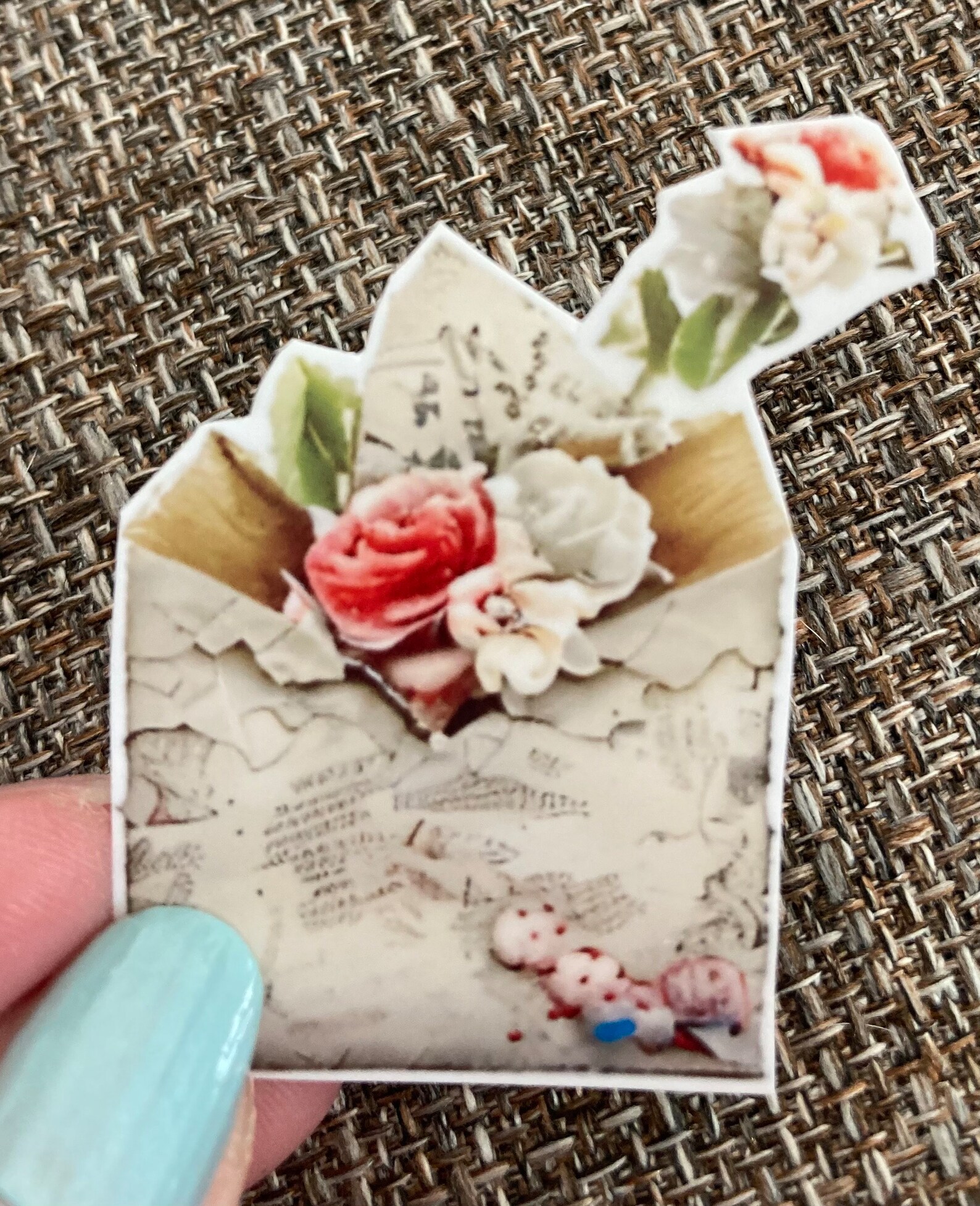 Shabby Chic Stickers, Vintage Stickers, Cottage Stickers, Rose Stickers ...