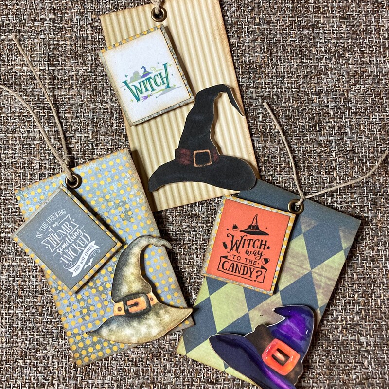 Altered Art Tags - Etsy