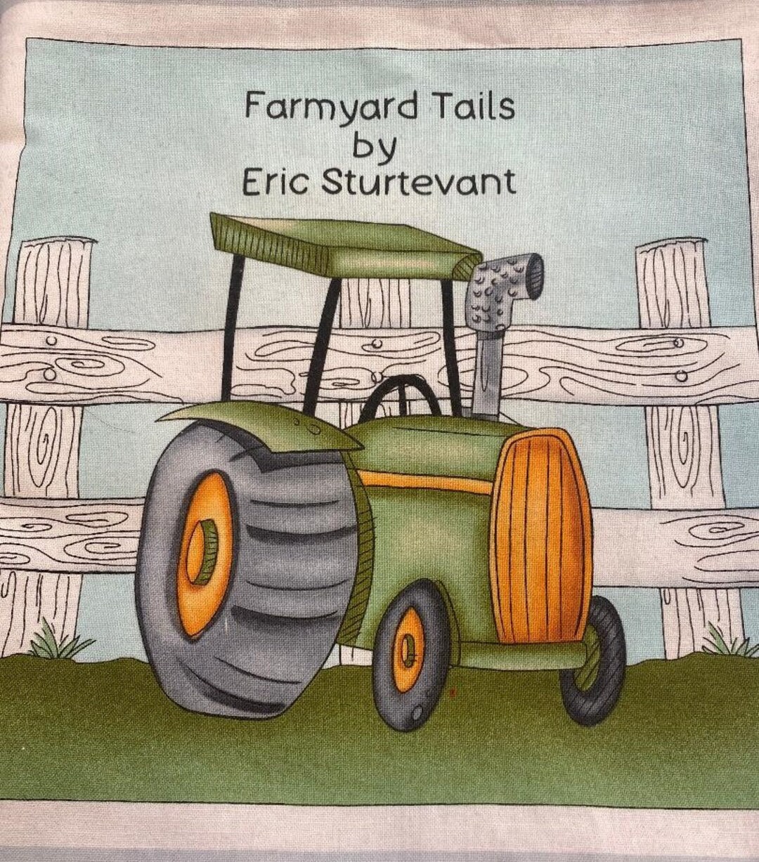 Farm Yard Tales Soft Fabric Book Panel - Etsy