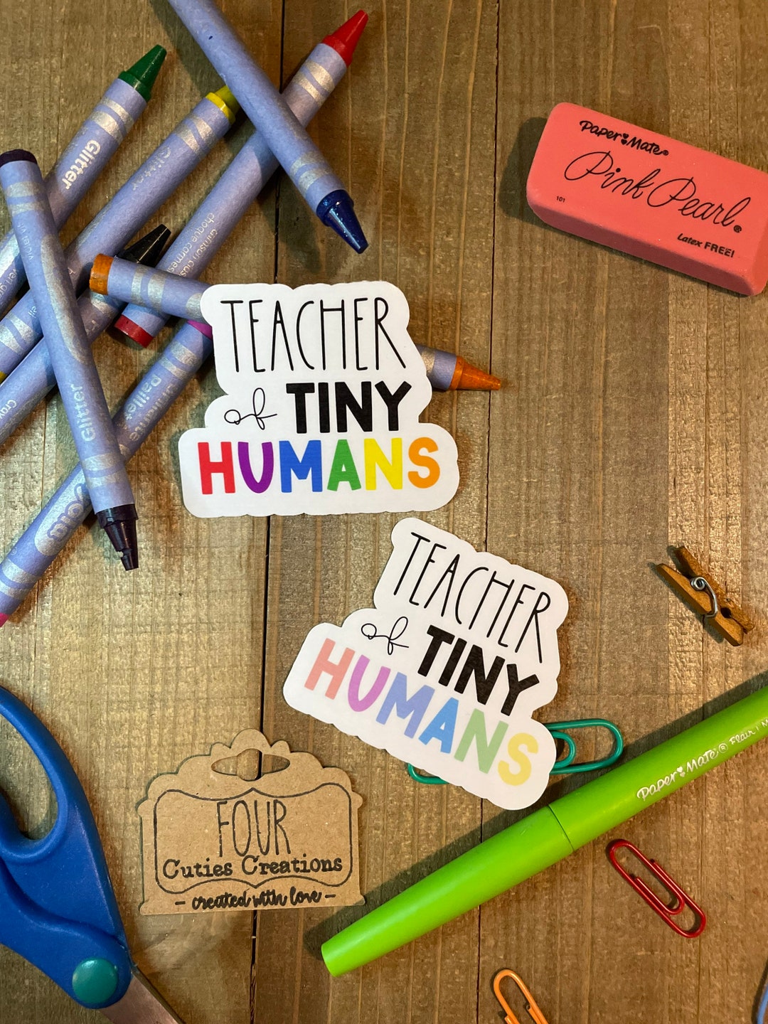 Teacher of Tiny Humans Sticker or Magnet - Etsy