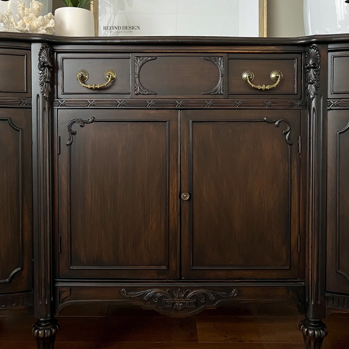 SOLD Antique Hepplewhite Buffet Victorian Sideboard - Etsy