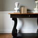 SOLD Empire Library Table Vintage Writing Desk Traditional - Etsy