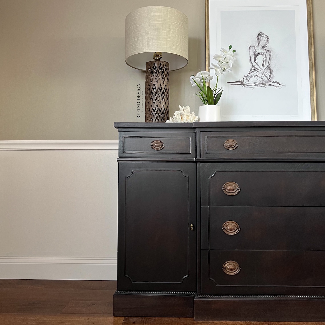 SOLD Antique Hepplewhite Buffet Duncan Phyfe Traditional - Etsy