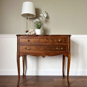 SOLD! Vintage French Provincial Entryway Console - Etsy