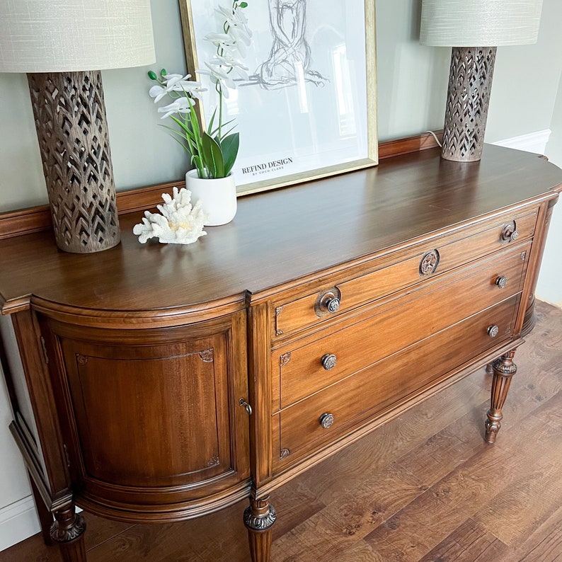 SOLD! Antique Victorian Buffet, Traditional Sideboard, Transitional ...