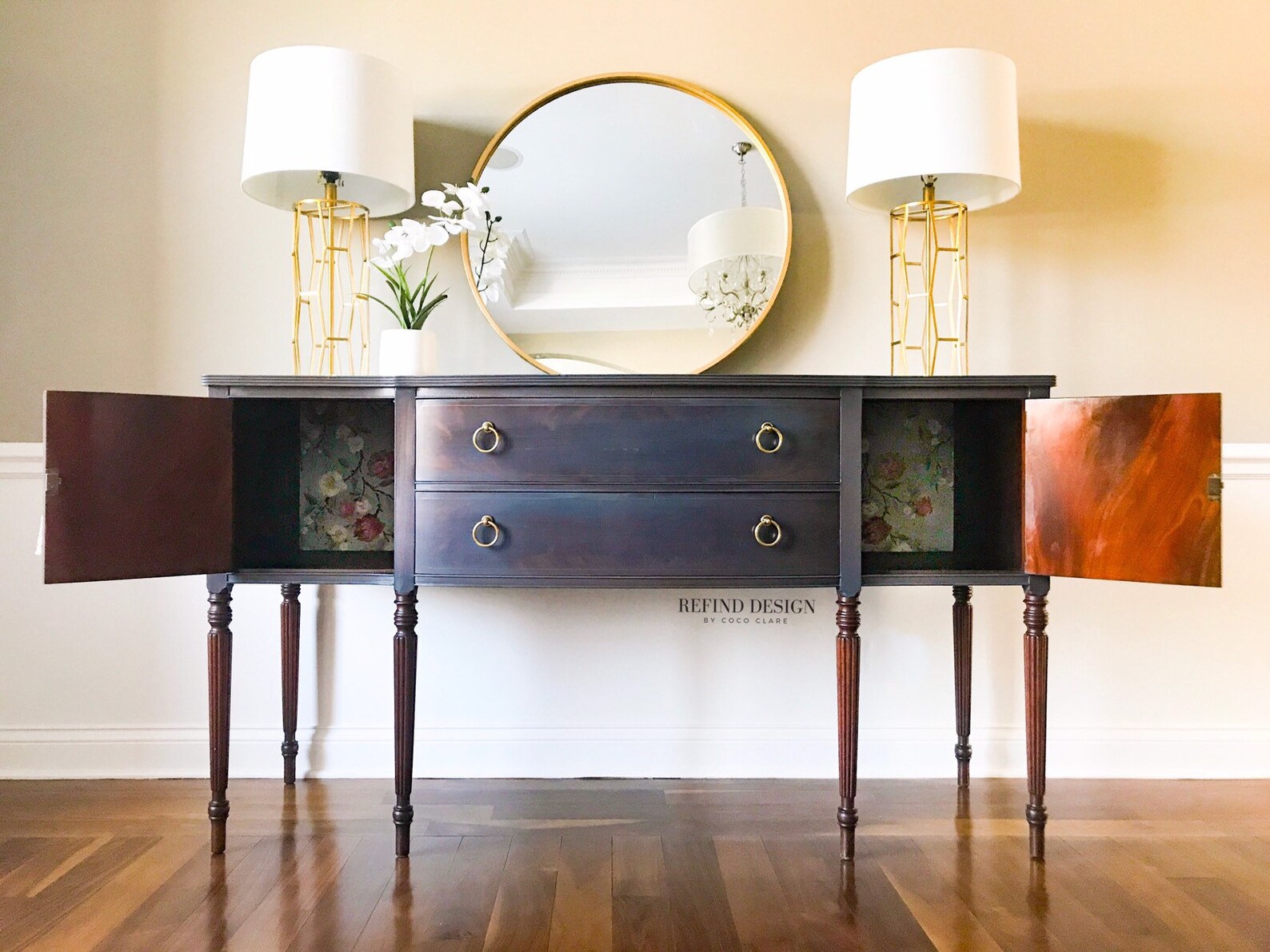 Sold-antique Hepplewhite Buffet Traditional Sideboard Modern - Etsy