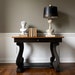 SOLD Empire Library Table Vintage Writing Desk Traditional - Etsy