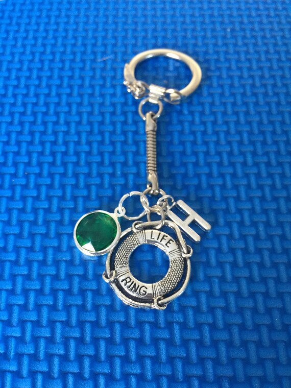 Life Ring Key Chain Lifeguard Key Chain Gift for Lifeguards | Etsy