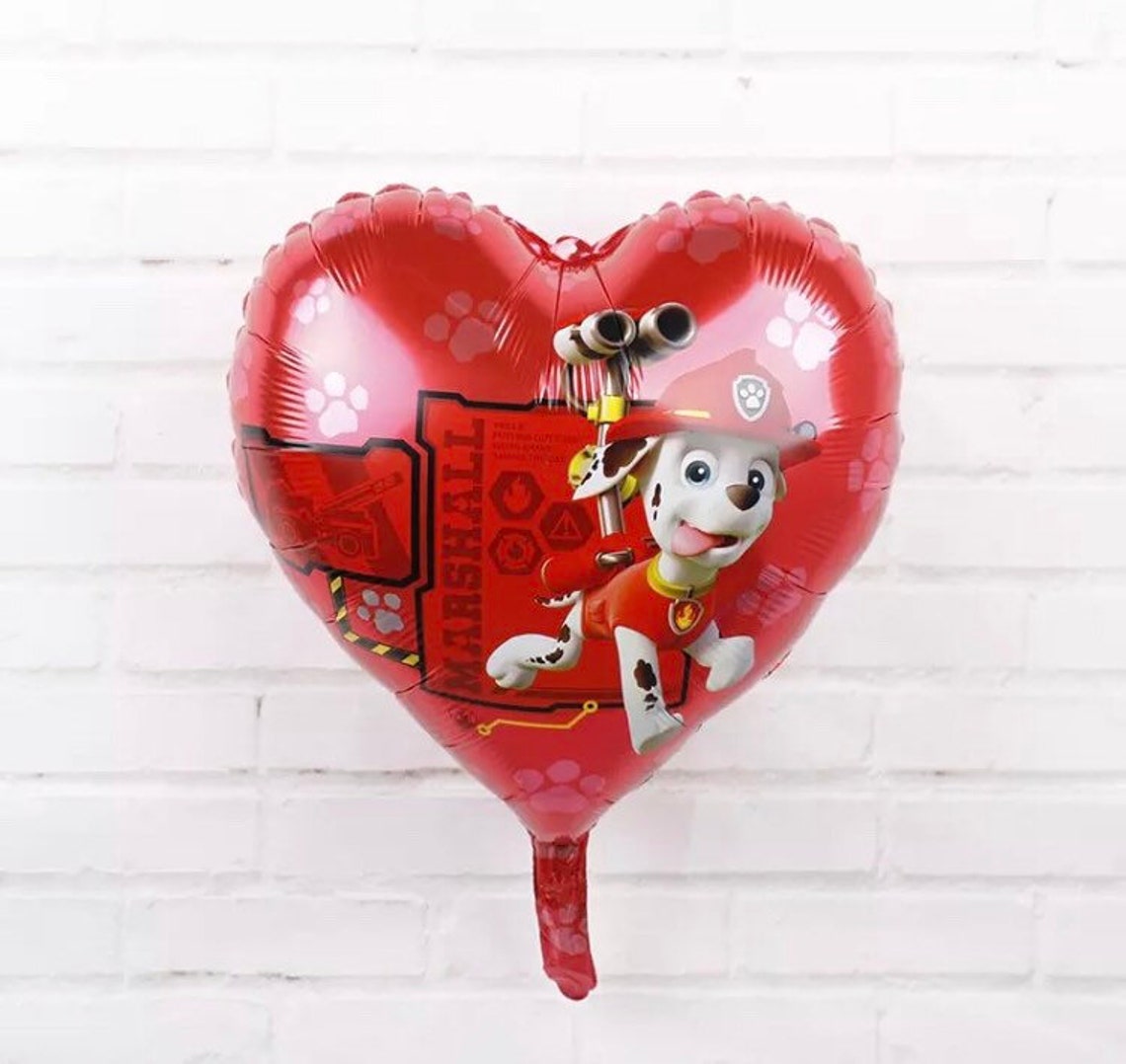 Marshall Foil Balloon Paw Patrol Theme Marshall Character - Etsy