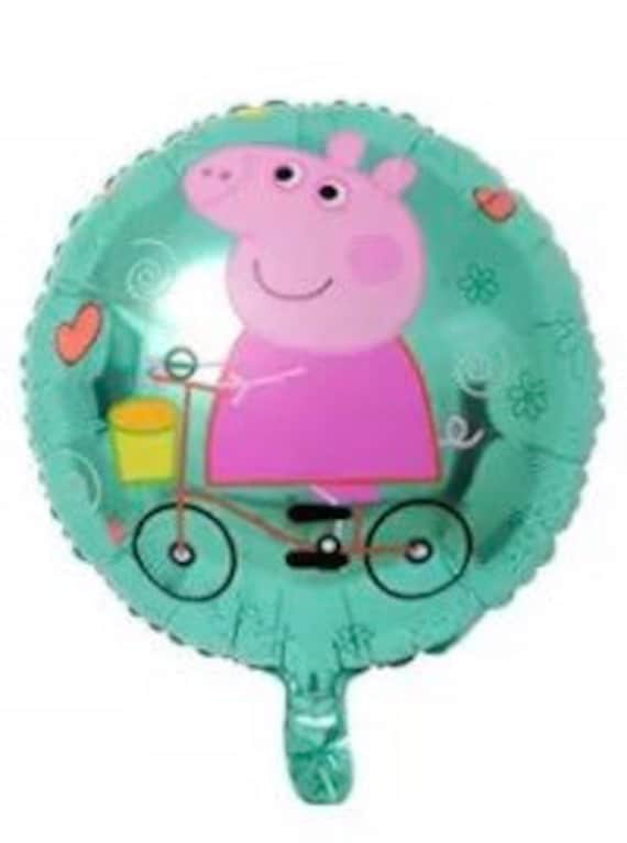 Peppa Pig Foil Balloon Peppa Pig Theme Peppa Pig Character | Etsy
