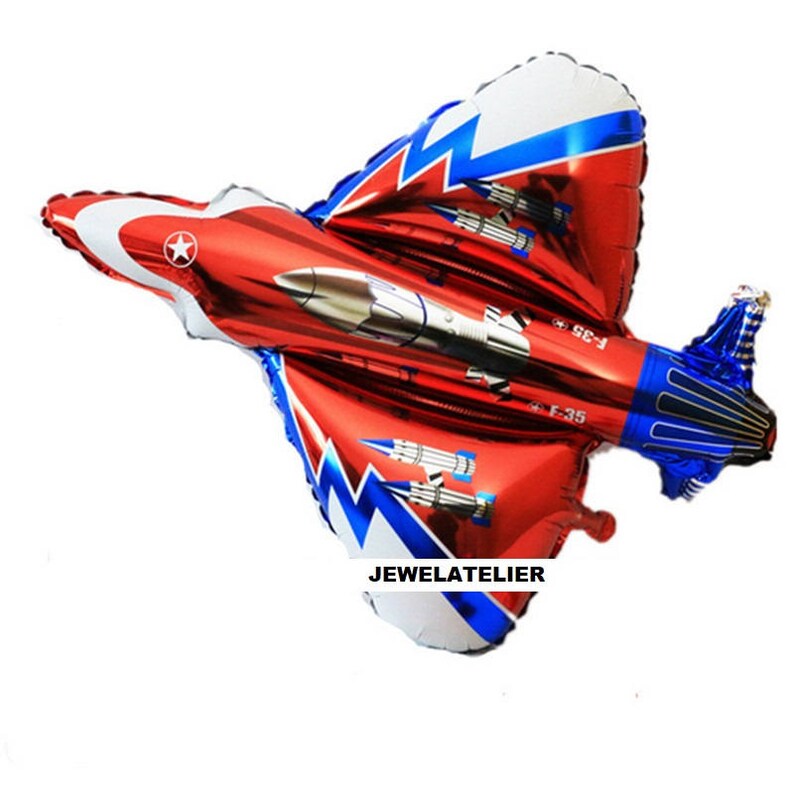 Jet Plane Foil Balloon Jet Plane Theme Jet Plane Balloon - Etsy UK