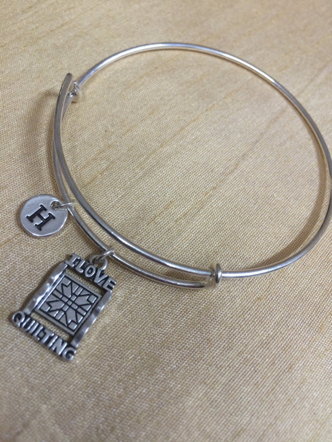 Boxing Glove Initial Charm Bracelet Boxing Glove Jewelry - Etsy