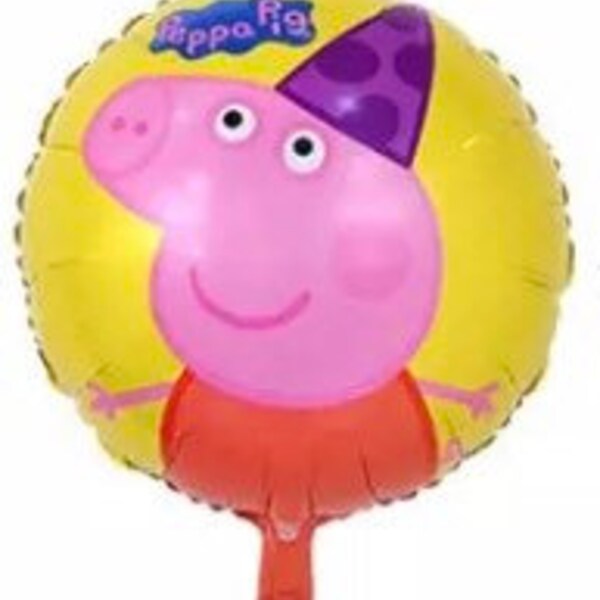 Peppa Pig Balloon - Etsy