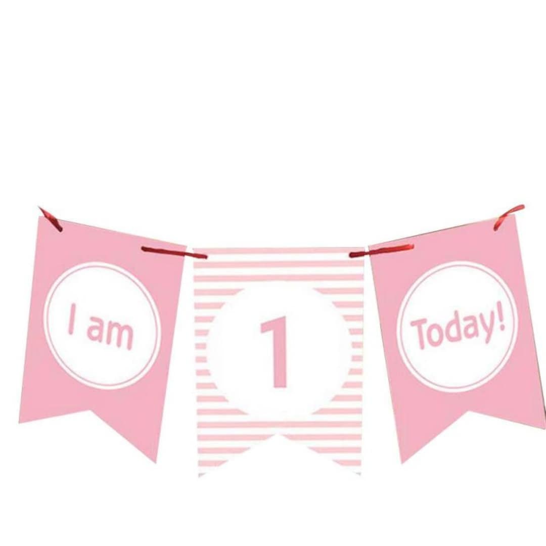 I Am One Today Banner , Banner , L Am One Today Banner , I Am One Today ...