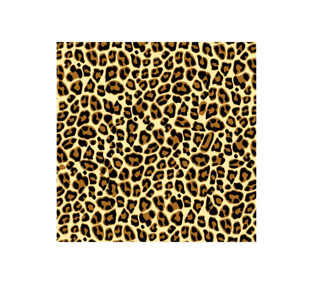 Leopard Skin Pattern: Cheetah Spots SVG PNG DXF (digital) - Etsy