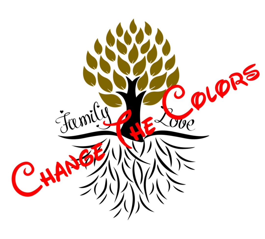 Family Tree SVG, Family Love SVG, Family Tree Love, Home, Family Svg ...
