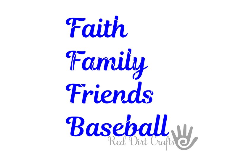 Baseball Faith Design: SVG, PNG, DXF Files (digital Download) - Etsy