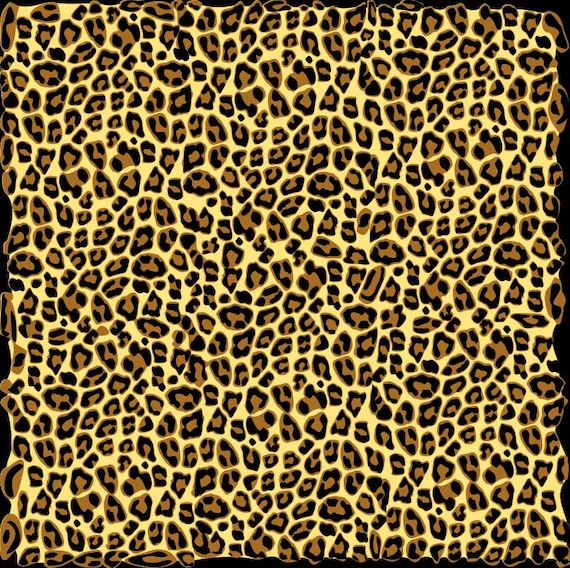 Cheetah Fur Pattern Seamless Leopard Fur Pattern. Fashionable Wild