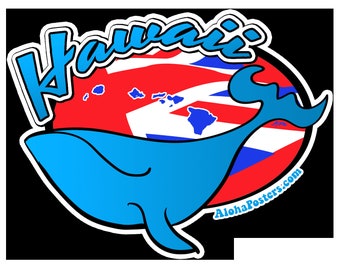 Whale Vinyl Wall Decal LARGE | Etsy