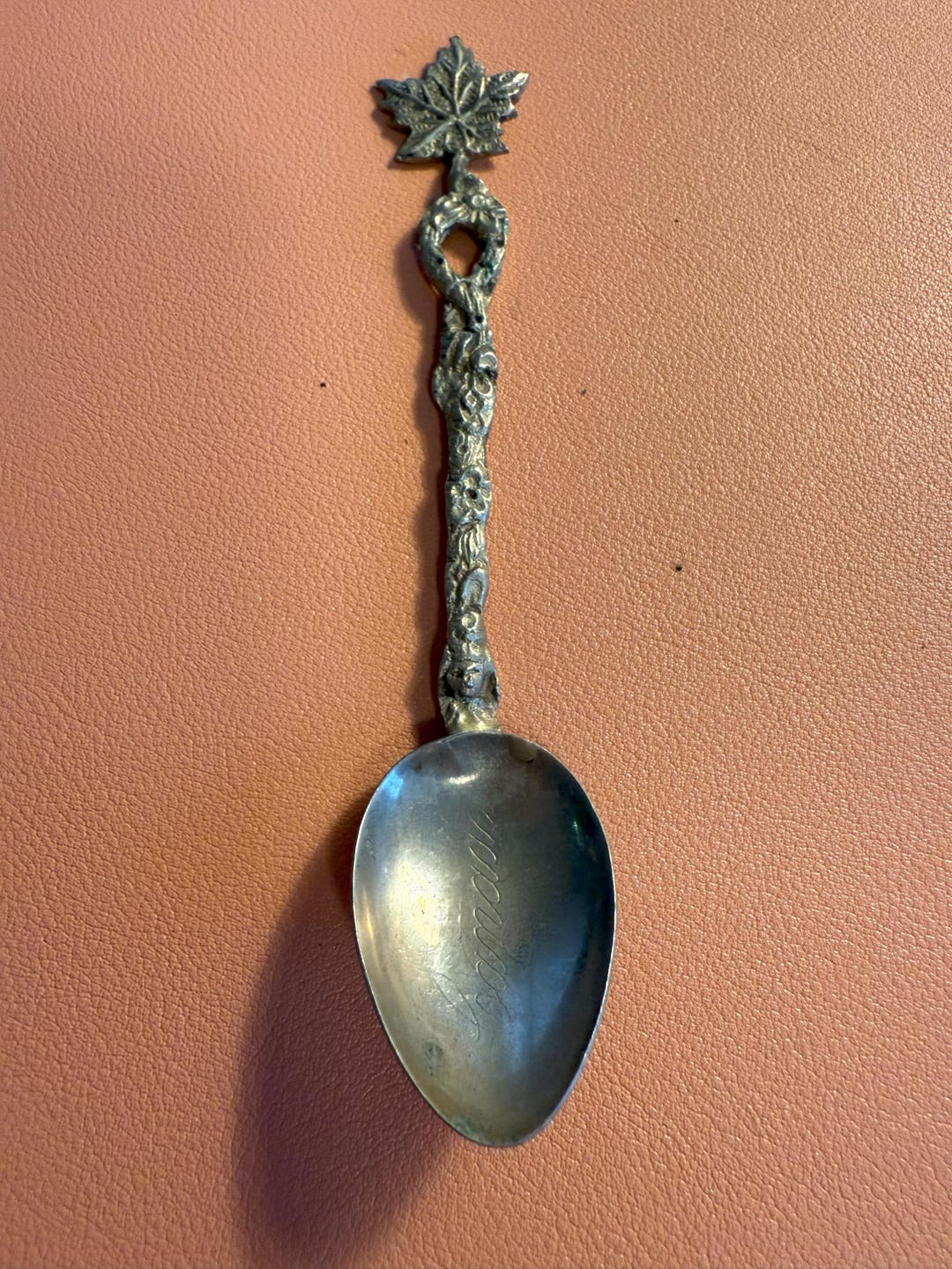 Rare Canada Maple Leaf Souvenir Spoon Made in Italy - Etsy
