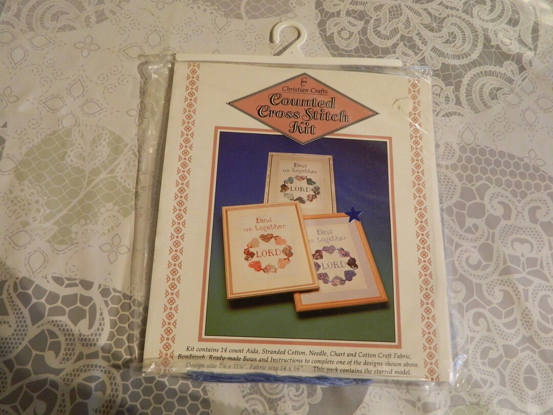 Needlecraft Kits, Christian Crafts, Cross Stitch Kit, Complete Kit ...