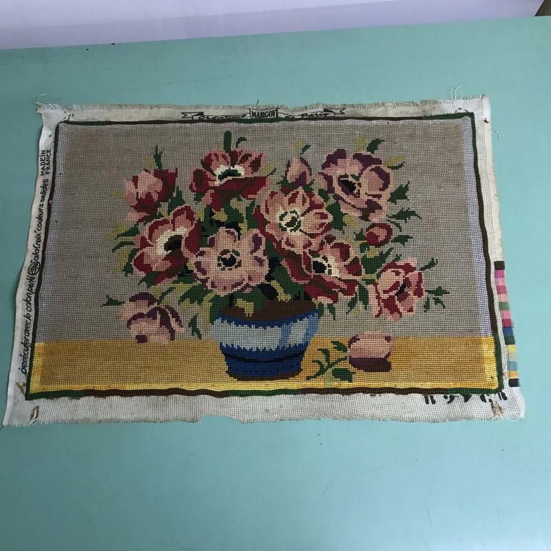 Finished Needlepoint - Etsy