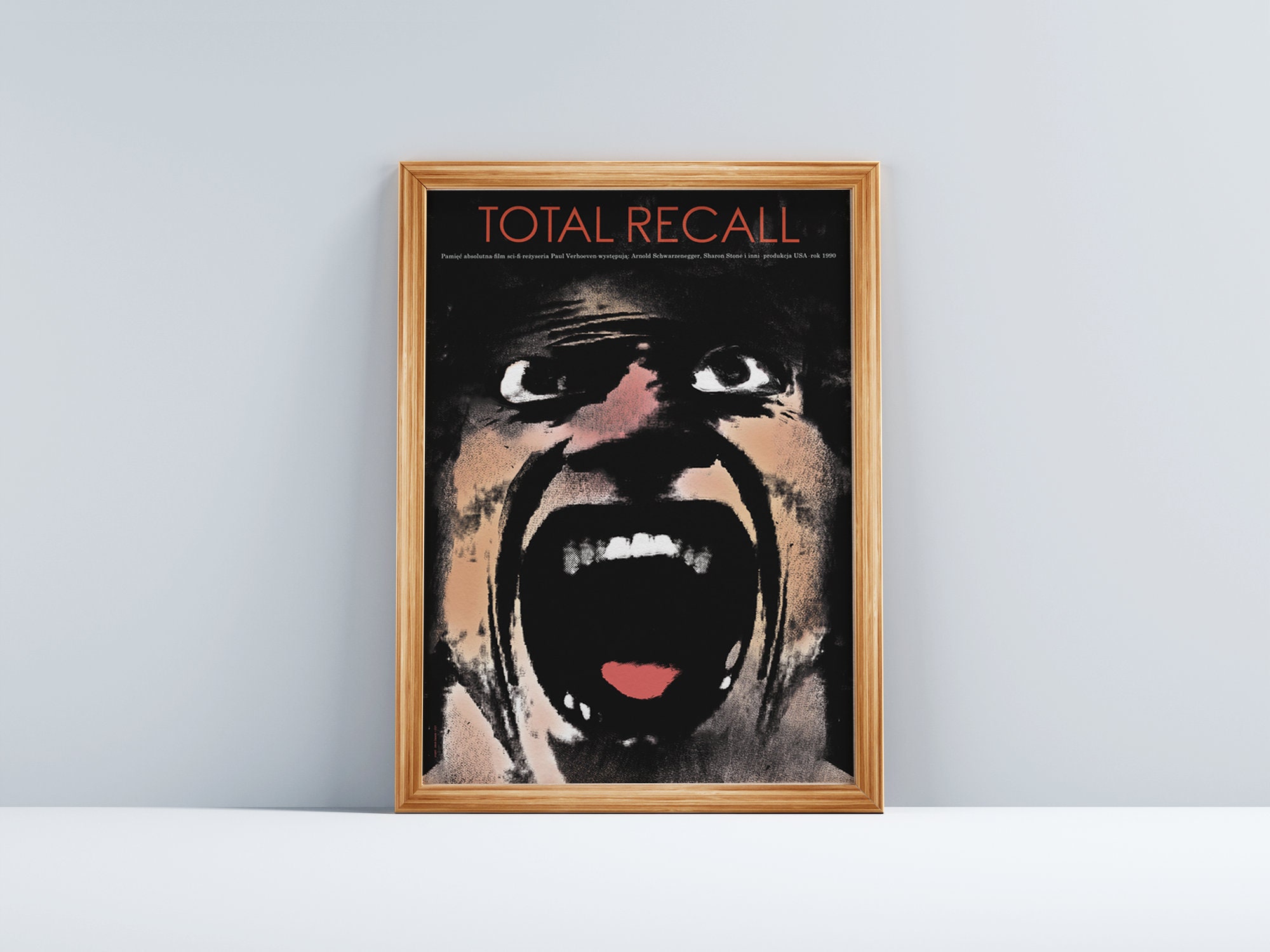 Total Recall 1990 Movie Poster