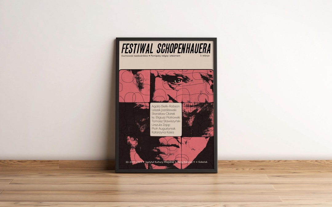 Poster for Arthur Schopenhauer Festival - New Original Polish Poster ...