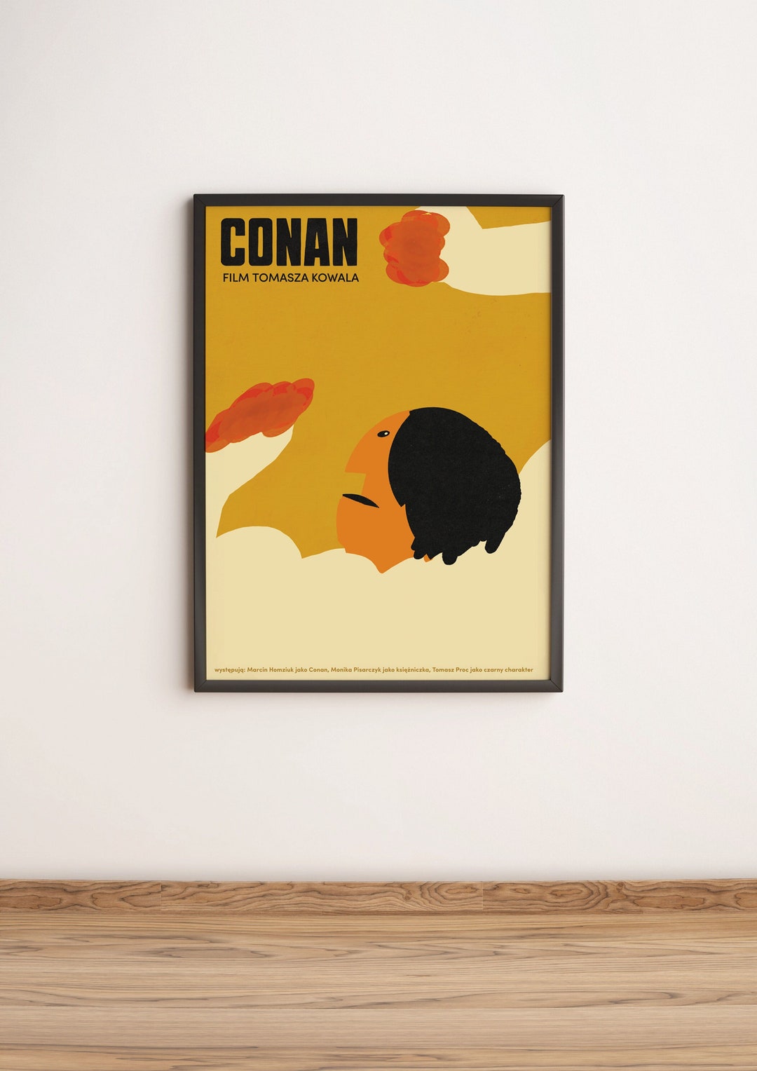 CONAN, Poster for Independent Movie, Polishposter, Print, Illustration ...