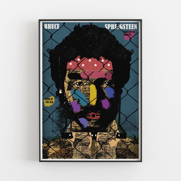 Bruce Springsteen Art - Etsy