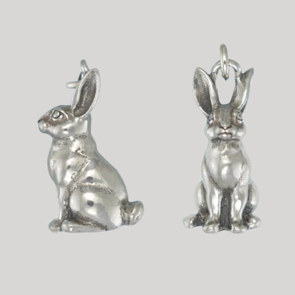 Bunny Pendant - Etsy