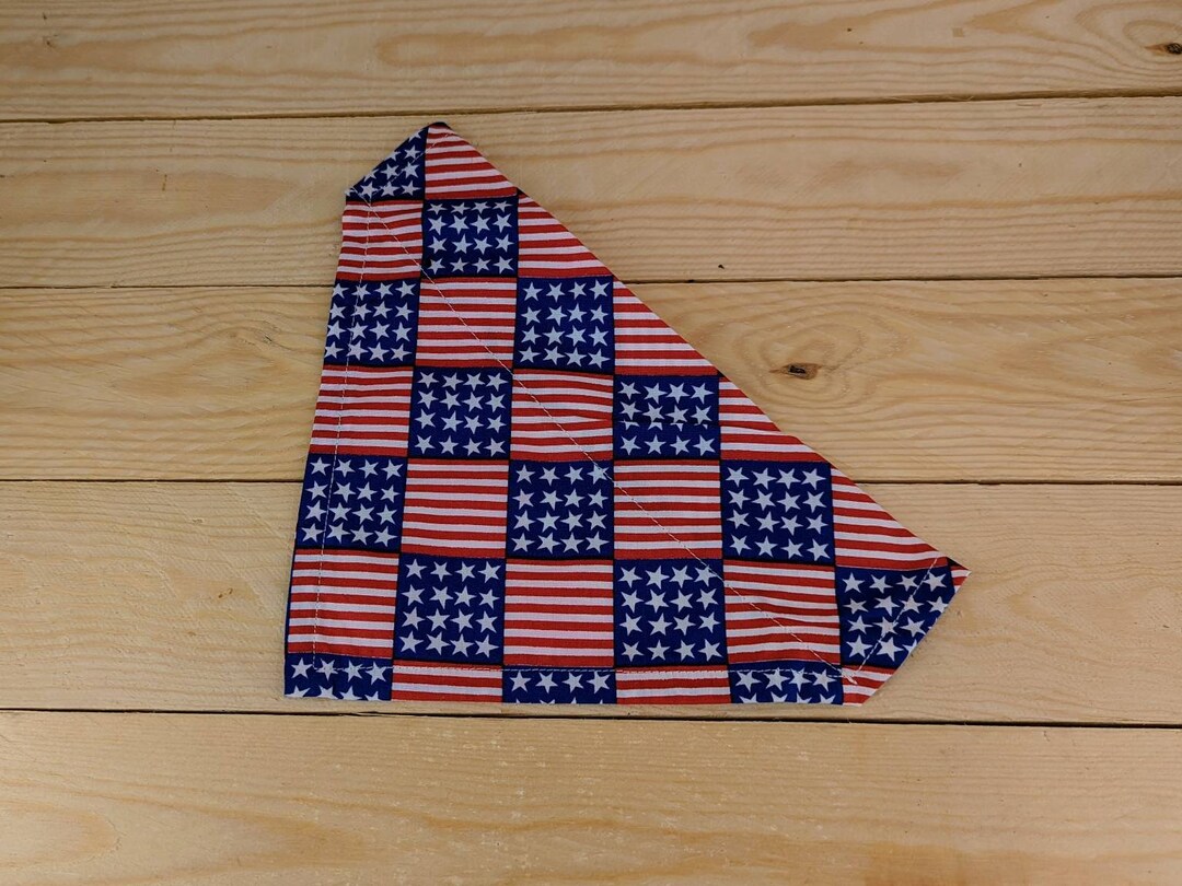 Stars and Stripes Bandana - Etsy