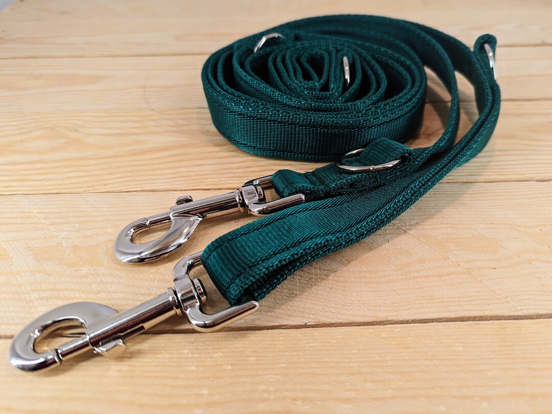 Long Double Ended Multi Function Dog Lead. Available in a Choice of ...