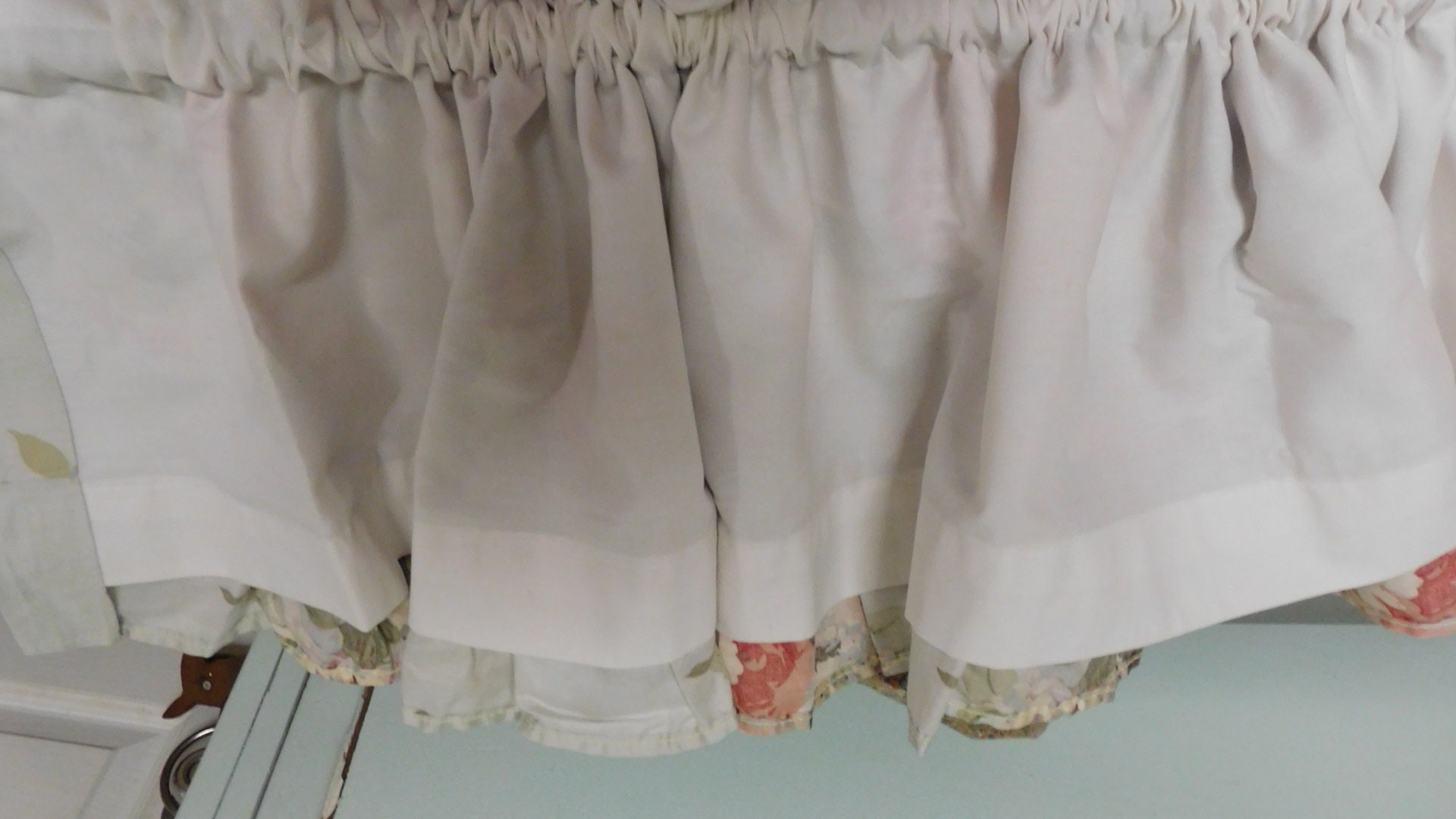 Ralph Lauren- Stone Harbor Custom Made Valance-soft Blue-cotton Sateen ...