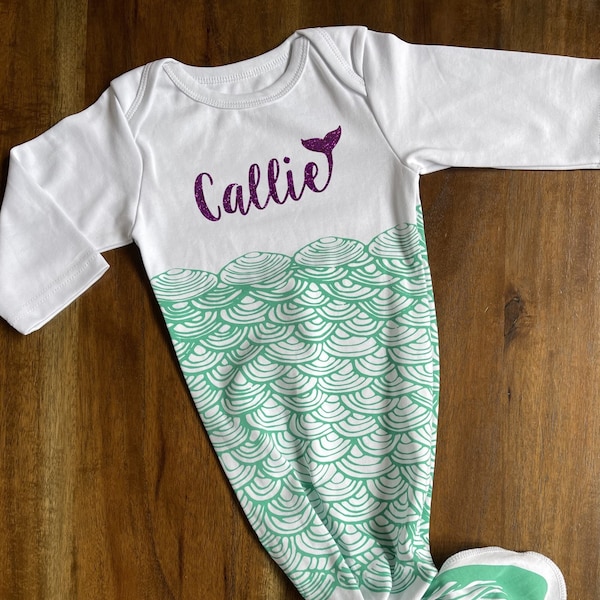 Newborn Mermaid Outfit - Etsy