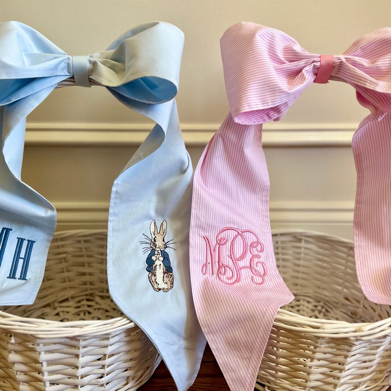 Embroidered Basket Ribbon - Etsy