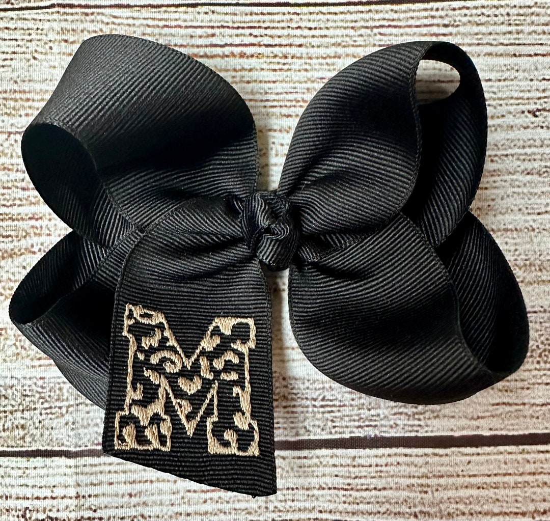 You Choose Colors! Medium or Large Monogrammed Leopard Print Initial ...
